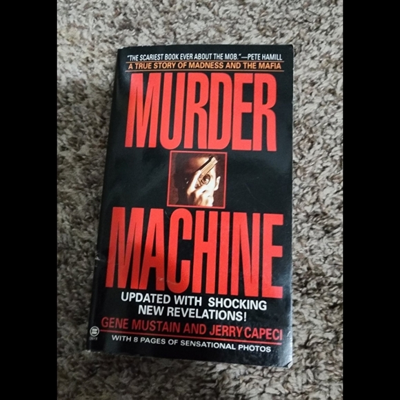 Other | Book Murder Machine Mafia Gene Mustain Jerry Capeci Mob Demeo ...